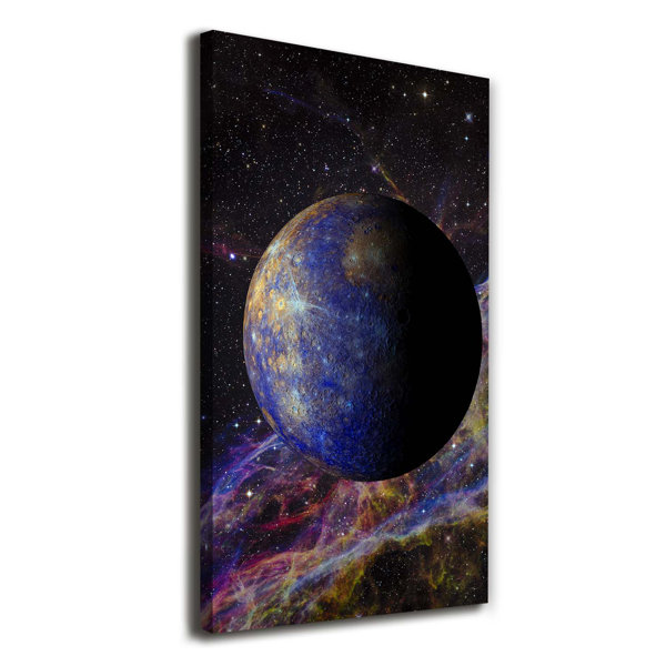ModernMoments Merkur - Kunstdrucke auf Leinwand - Wrapped Canvas | Wayfair.de